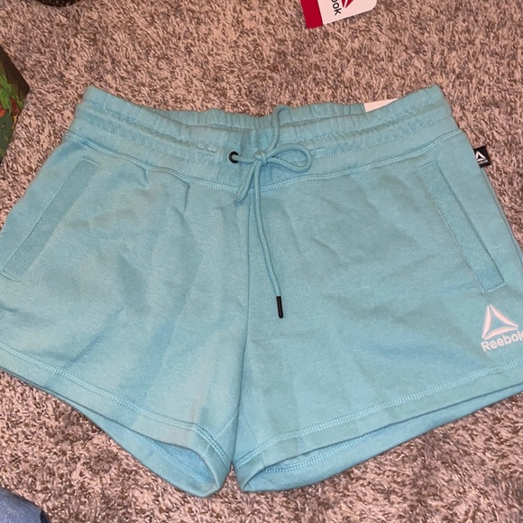 Reebok | Shorts | New Reebok Baby Blue Shorts | Poshmark